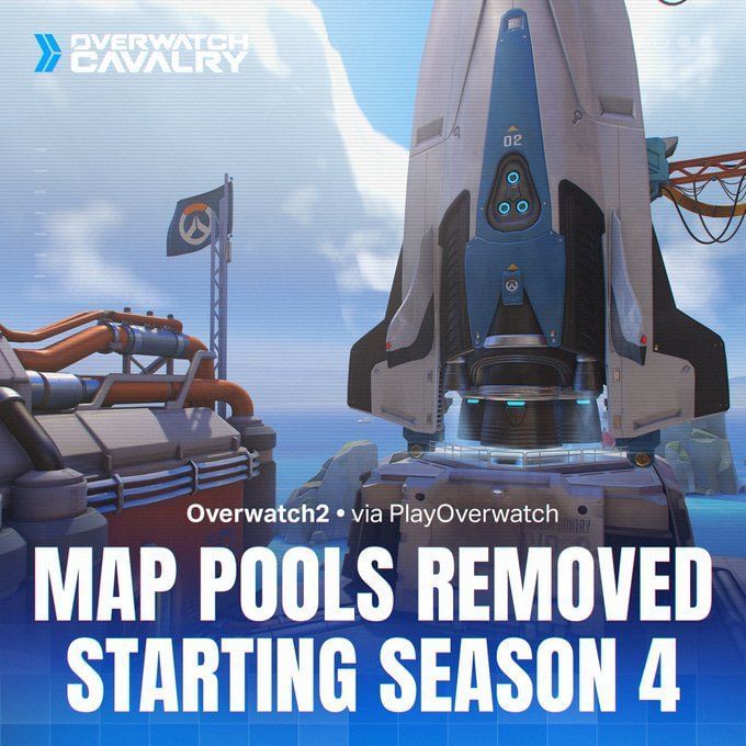Overwatch 2 to remove map pools in Season 4