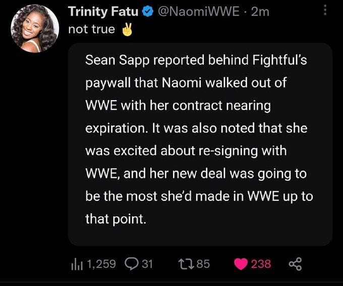 Naomi WWE: Why is WWE star Naomi trending on Twitter? Fans disheartened ...