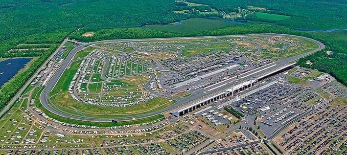 Why do NASCAR tracks go counterclockwise?