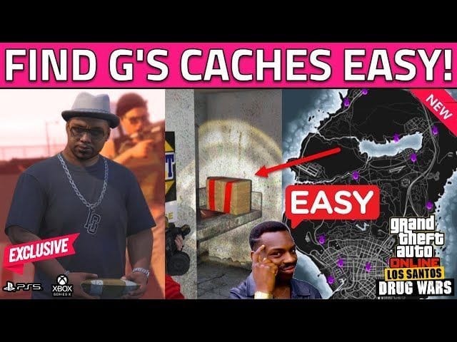 GTA Online G's Caches - Locations, rewards, & more