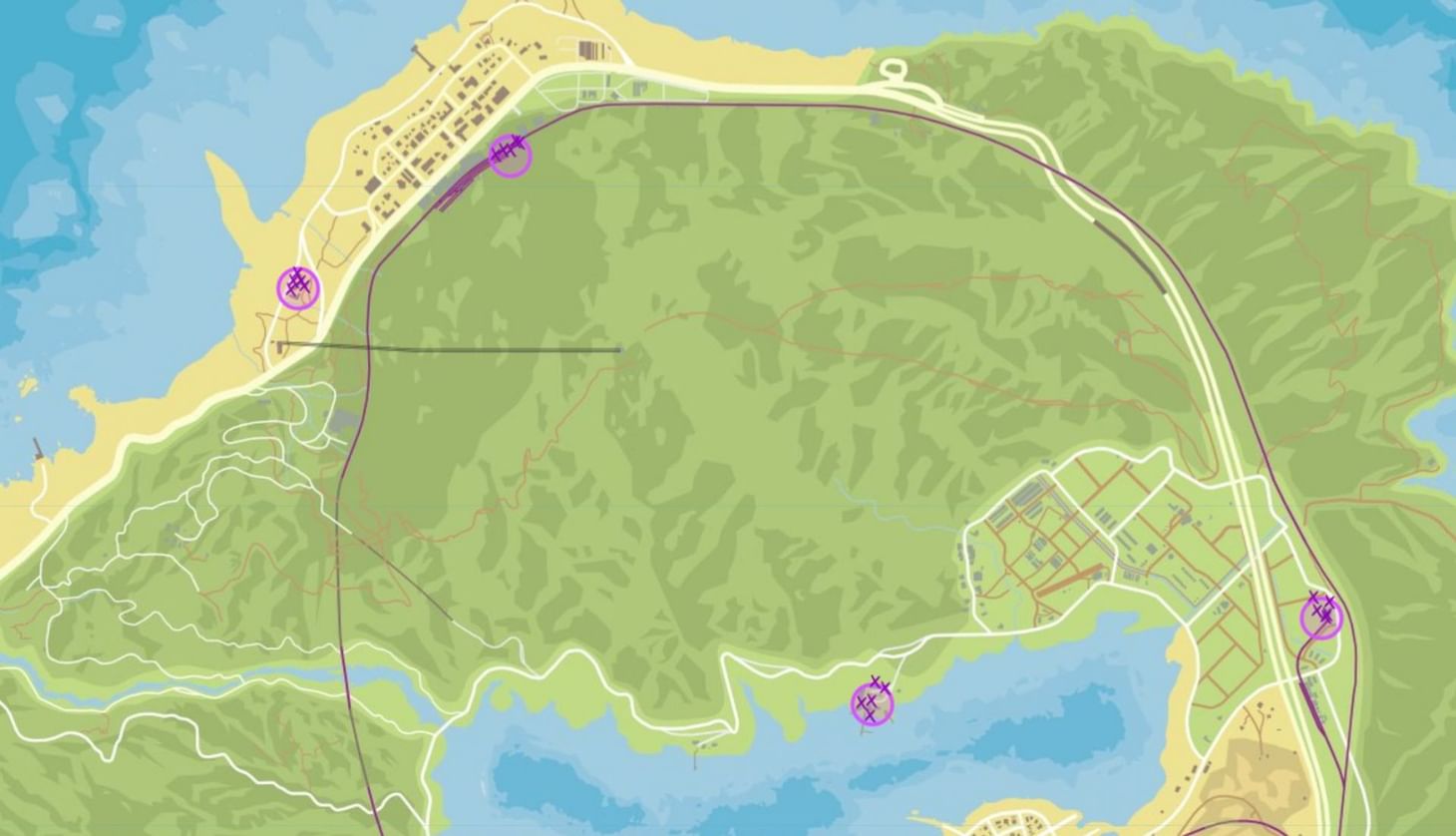 GTA Online G's Cache locations today