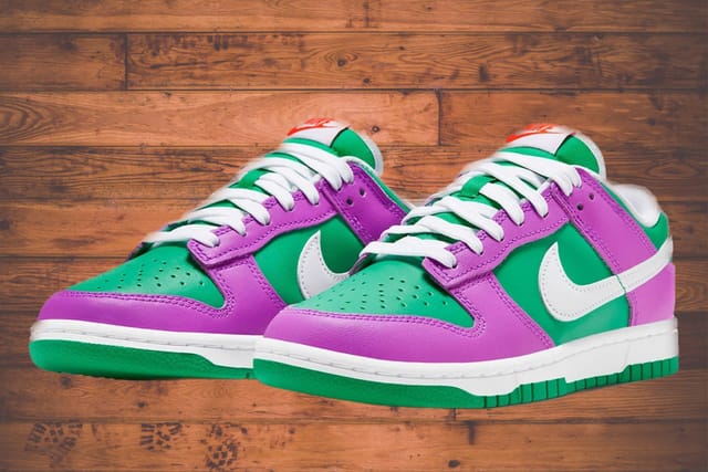 Nike Dunk Low “Stadium Green and Fuchsia Pink” sneakers: Everything we ...