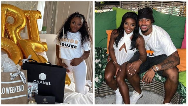 “The cutest bride” - Simone Biles shares behind-the-scenes from her ...