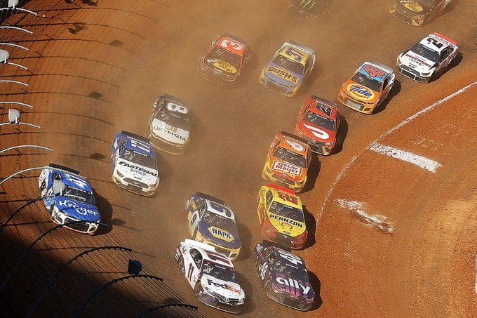 Why do NASCAR tracks go counterclockwise?