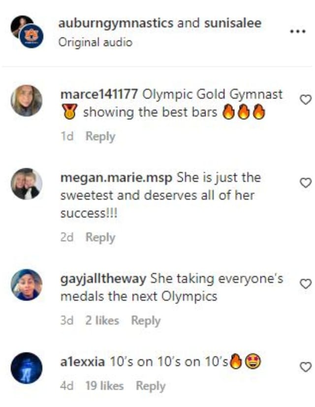 “How is she real” – Fans in awe of Suni Lee’s 10-points performance for ...