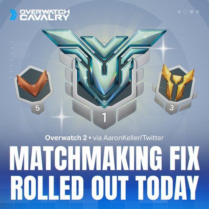 Overwatch 2 will finally prevent lower-ranked players from getting into high-ranked lobbies