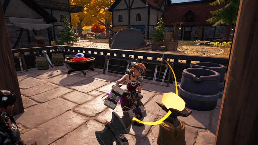 Fortnite: How to refine the Alloy by hitting it with the Harvesting Tool