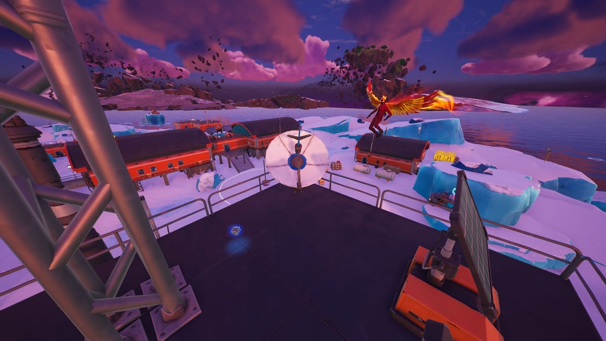 Fortnite: How to hit opponents while standing on snow or ice