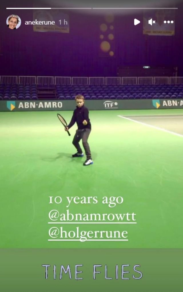 "Time flies" - Holger Rune and his mother Aneke reminisce about Dane's ...