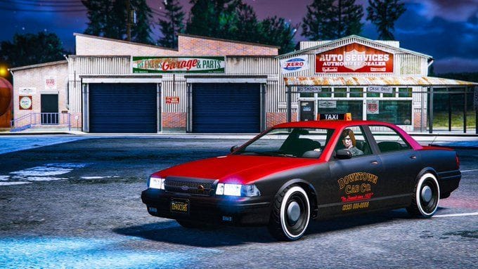 5 best GTA Online’s Downtown Cab Co. Taxi collections from Rockstar ...