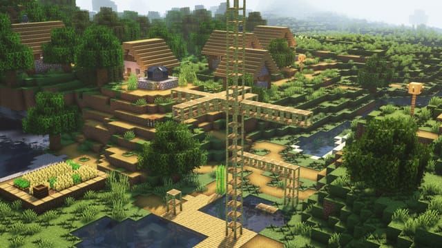 How to make and use scaffolding in Minecraft (2023)