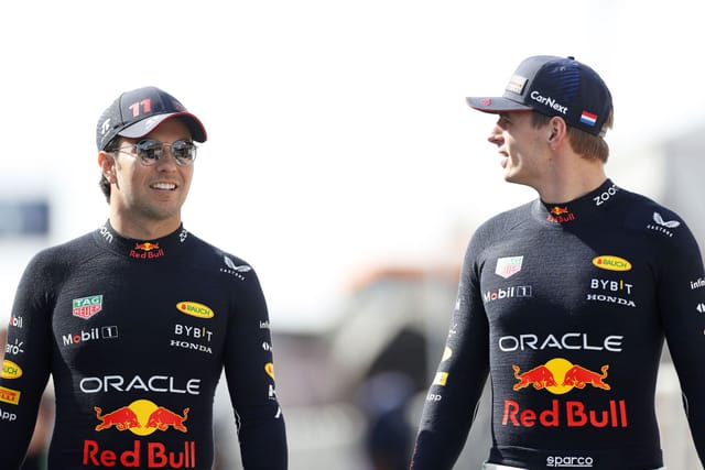 Red Bull sees 'encouraging' signs from Max Verstappen and Sergio Perez ...