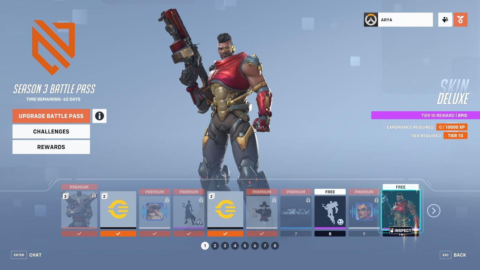 All skins in Overwatch 2 Season 3 Battle Pass