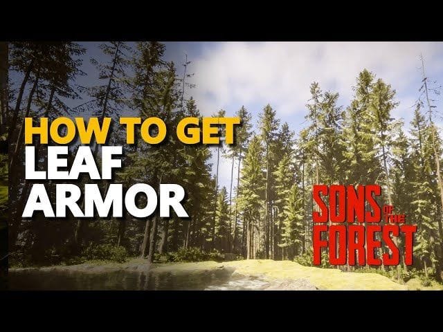 All armor types in Sons of the Forest explained