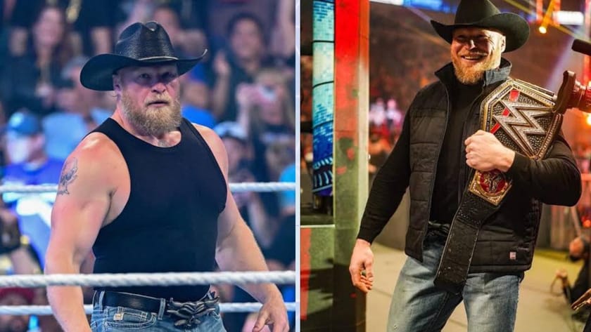 Brock Lesnar cowboy hat fan interaction on WWE RAW: Why is Brock Lesnar ...