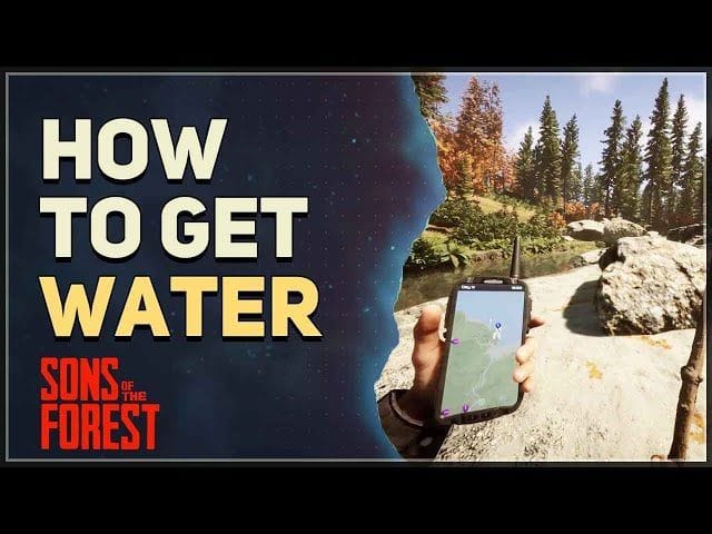 How to carry drinking water in Sons of the Forest