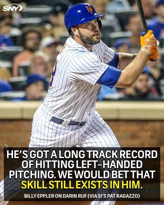 New York Mets fans flabbergasted by team’s confidence in Darin Ruf’s ...