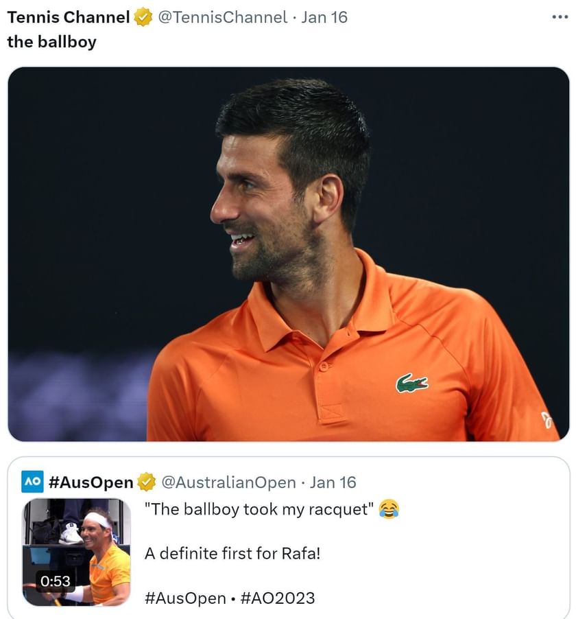 Best reactions and memes from the 2023 Australian Open - ft. Rafael ...