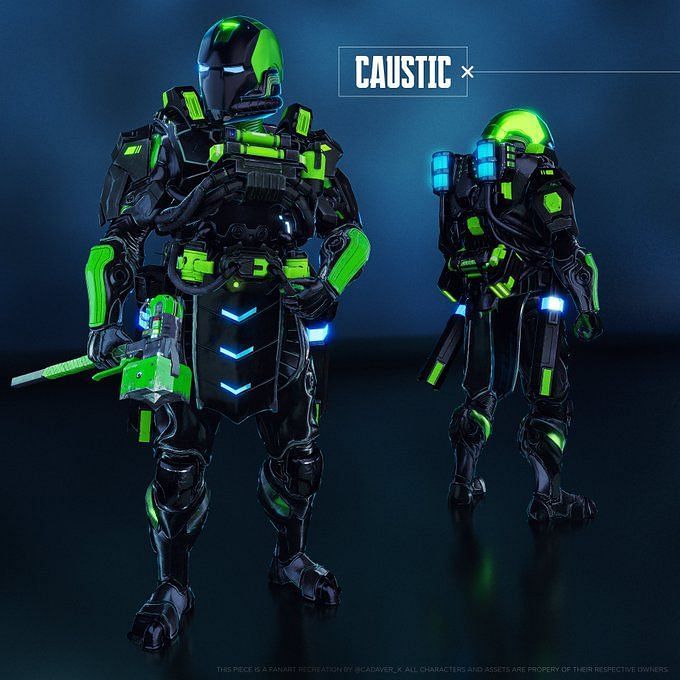 Apex Legends Leak Report States Caustic Prestige Skin To Release During Season 16 Revelry