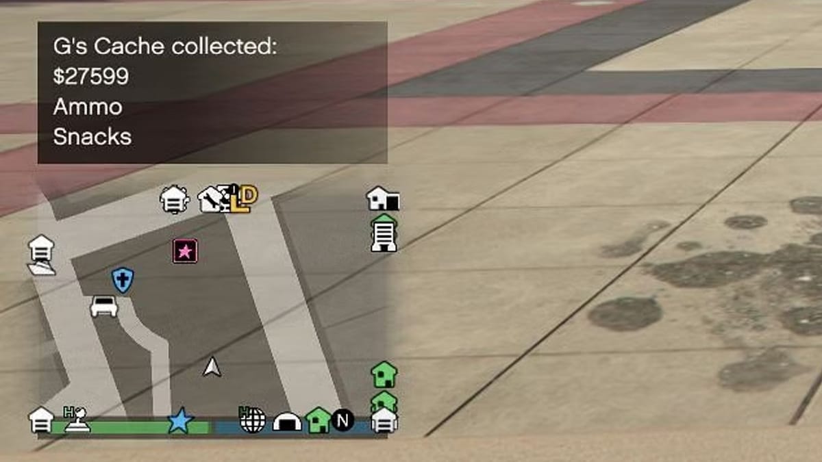 GTA Online G's Cache locations today