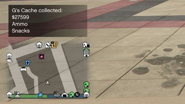 GTA Online G's Cache locations today