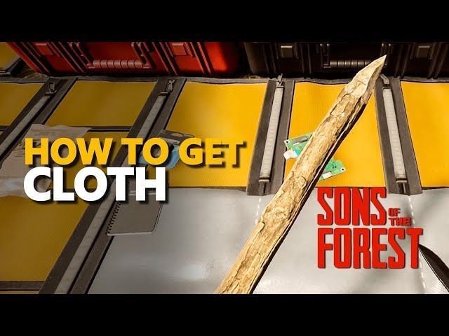 How to obtain and use Cloth in Sons of the Forest?