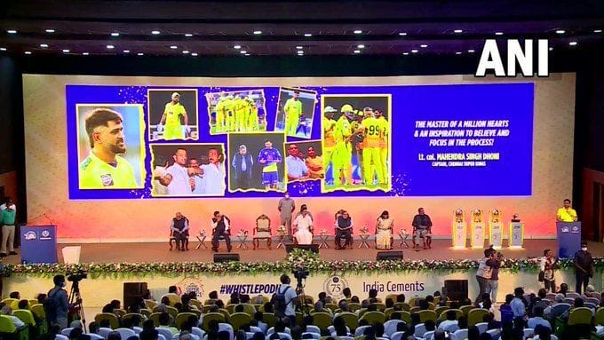 Picture: MS Dhoni’s autographed bat leaves Yogi Babu ecstatic