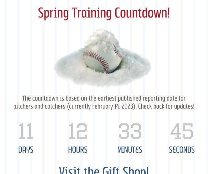 Yankees Spring Training: Yankees Spring Training Schedule: Dates, TV ...