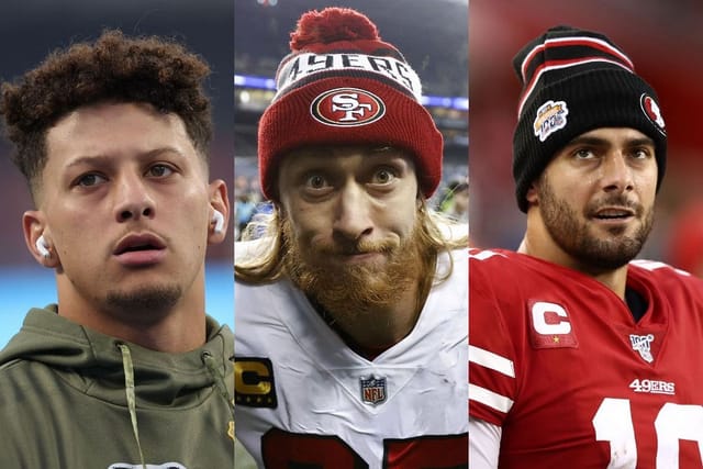 Is Patrick Mahomes better than Jimmy Garoppolo? George Kittle had ...
