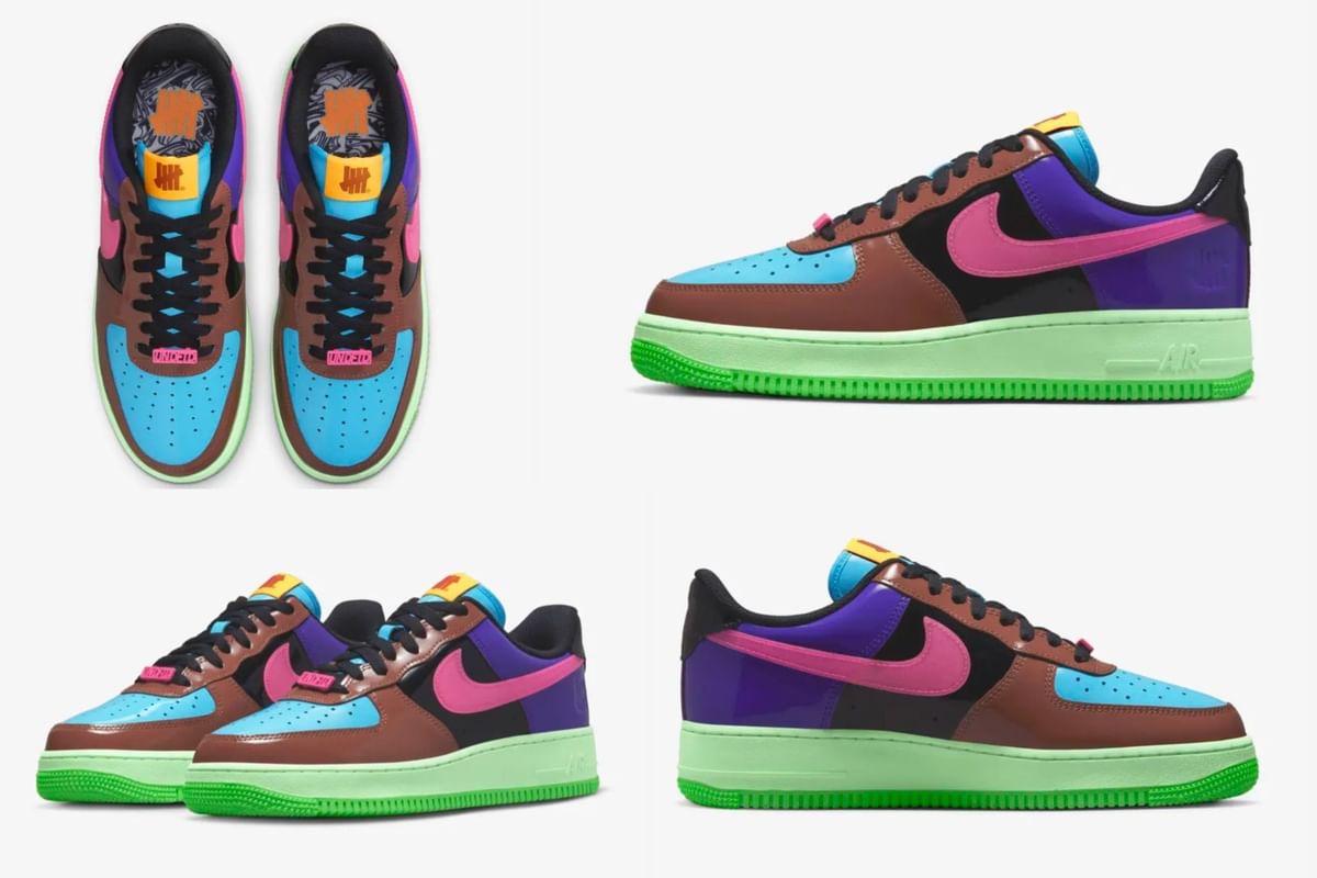 UNDEFEATED: Nike Air Force 1 Low x UNDEFEATED “Fauna Brown” shoes ...
