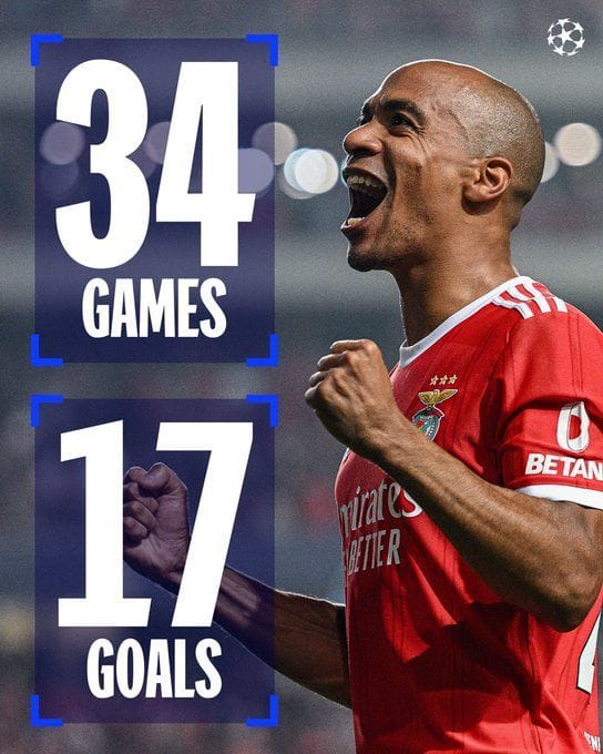 Ranking Benfica's five key players in the Champions League this season