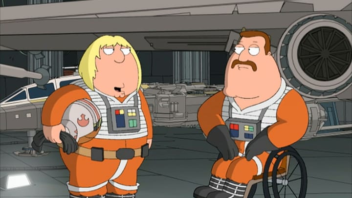 The Family Guy x Star Wars episode, explained