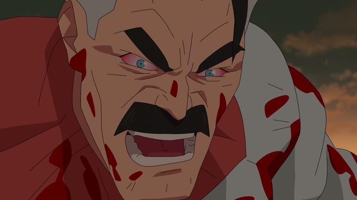 Omni-Man, the conflicted hero and villain of Invincible