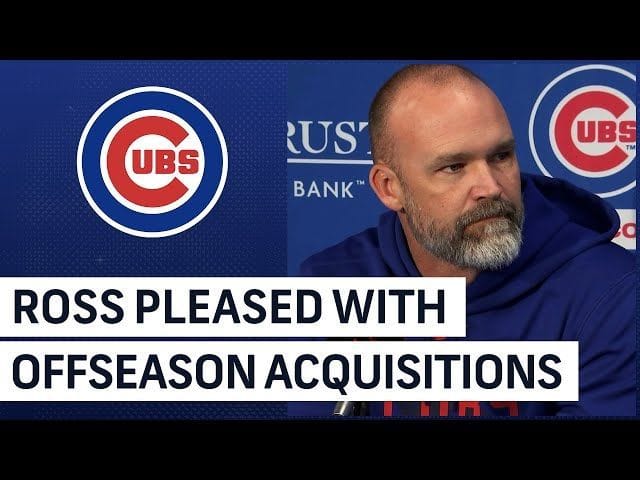 Chicago Cubs manager David Ross believes experienced leaders are ...