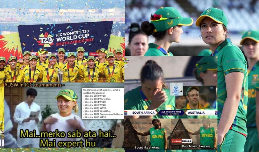 Top 10 funny memes after Australia defeat South Africa in the final to ...