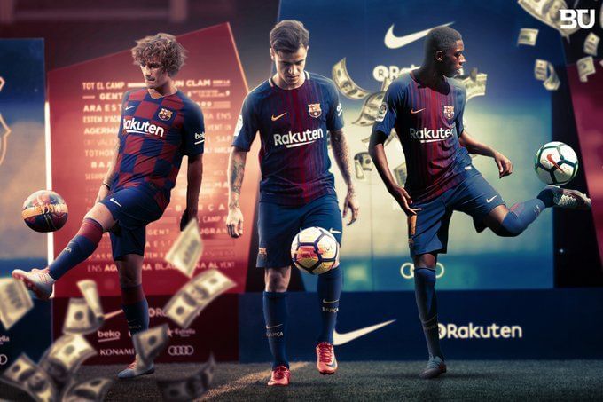 5 clubs that spent the most money on transfers in a single season