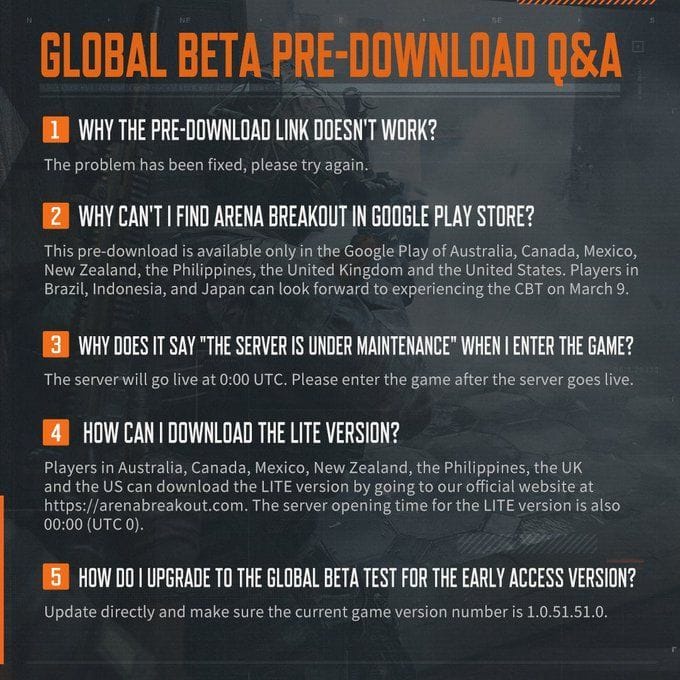 How to download Arena Breakout Lite version for Android phone