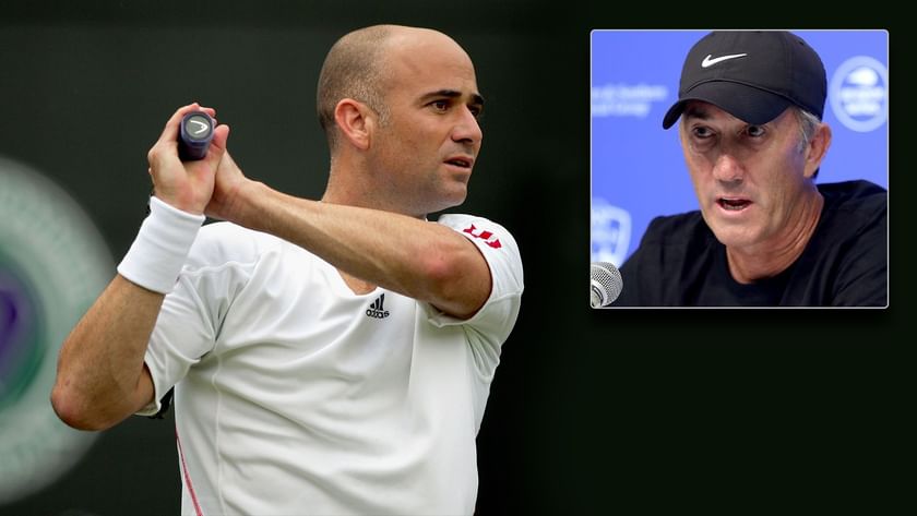 The way Andre Agassi's brain works is quite unique, I've never really ...