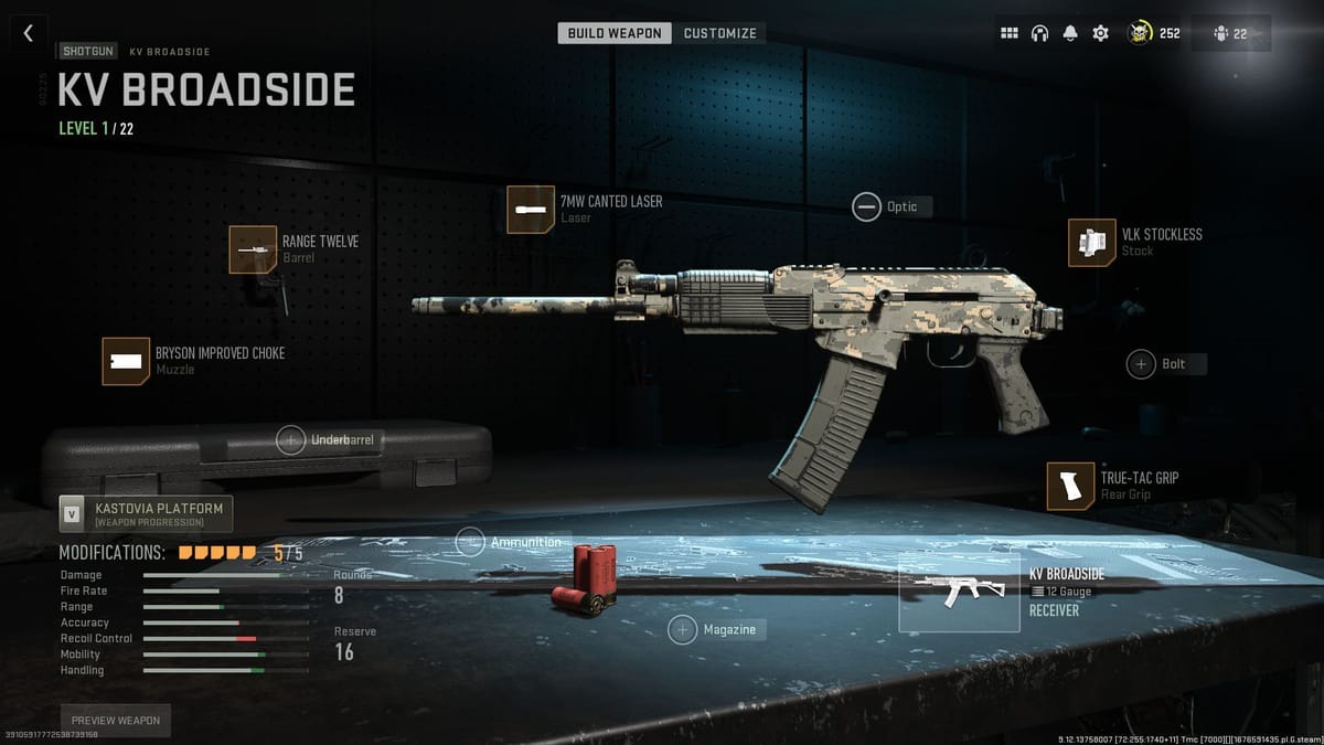 Best KV Broadside loadout for Modern Warfare 2