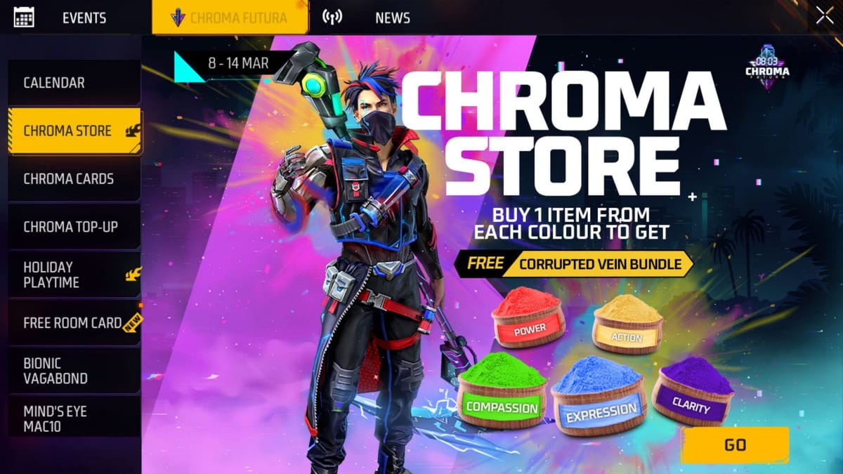 How to get free room card in Free Fire MAX today