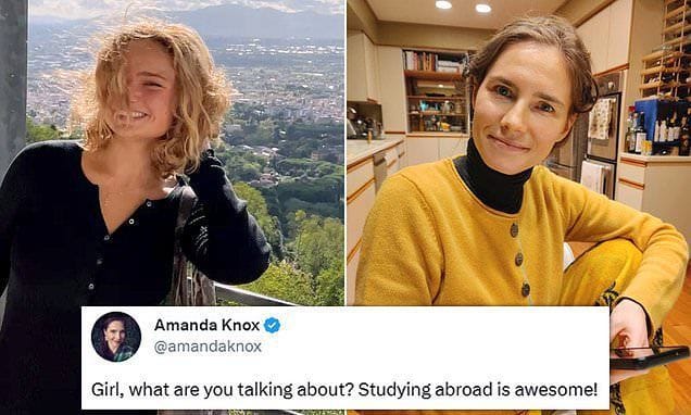"The way I just gasped": Amanda Knox leaves netizens shocked after ...