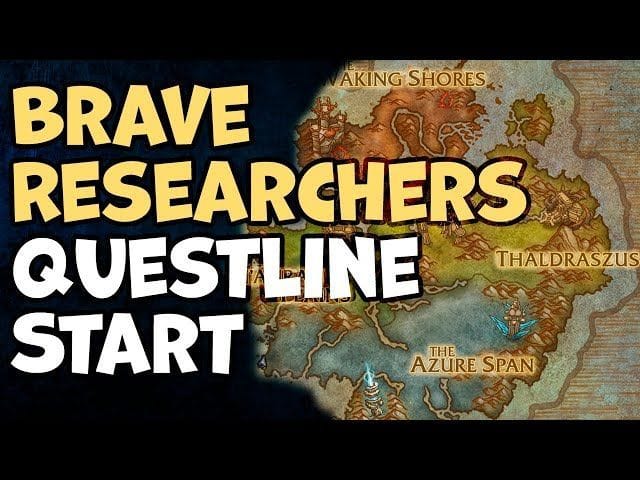 Brave Researchers quest in World of Warcraft: Dragonflight - How to ...