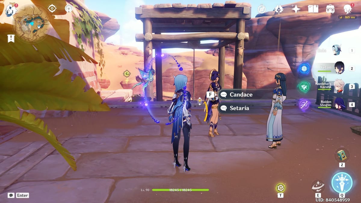 Genshin Impact Windblume character locations: Cyno, Tighnari, Dehya ...
