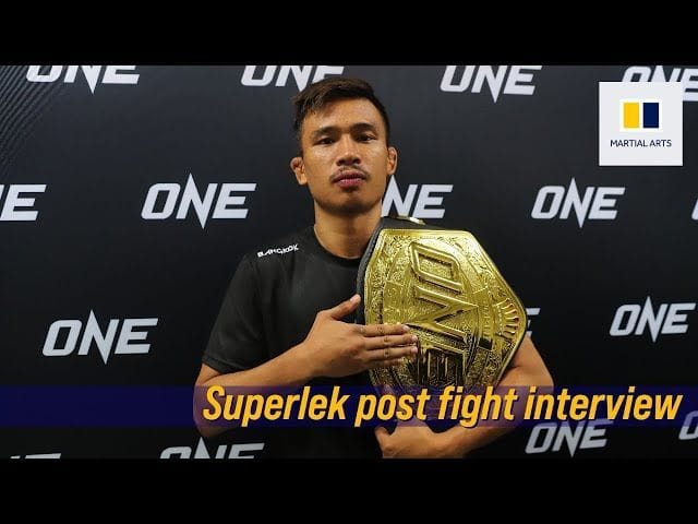 Superlek: Superlek admits not changing his game plan from Rodtang to ...