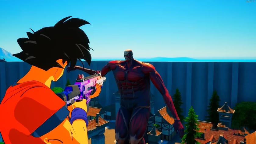Giant Titan from Attack on Titan anime is now in Fortnite, despite DMCA ...