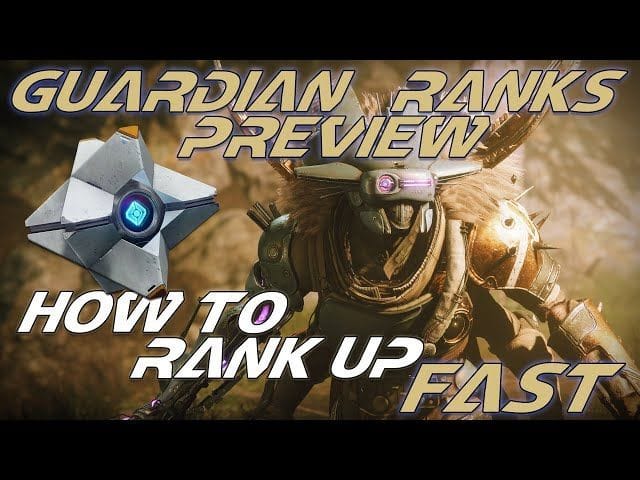 How to reach Guardian Rank 7 quickly in Destiny 2?