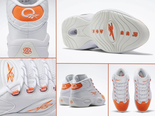 The return of Reebok Question Mid “Orange Toe” sneakers: Release date ...