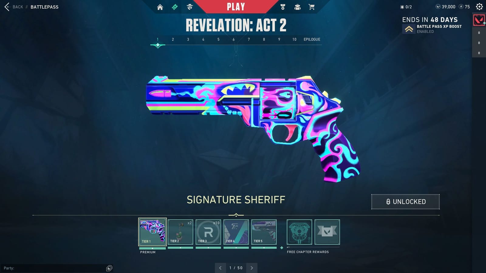 Valorant Episode 6 Act 2: All Battlepass tiers and rewards