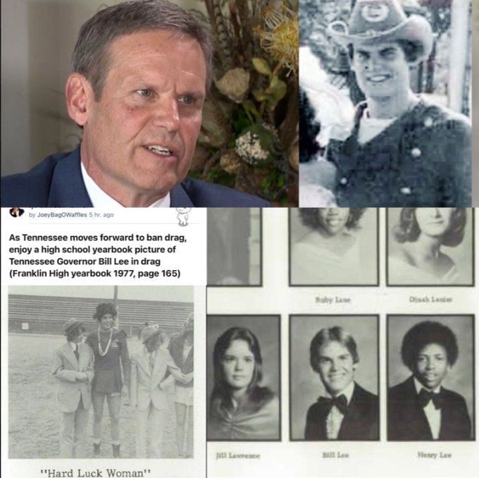 Bill Lee: "Hypocrisy must always be called out": Bill Lee drag queen ...