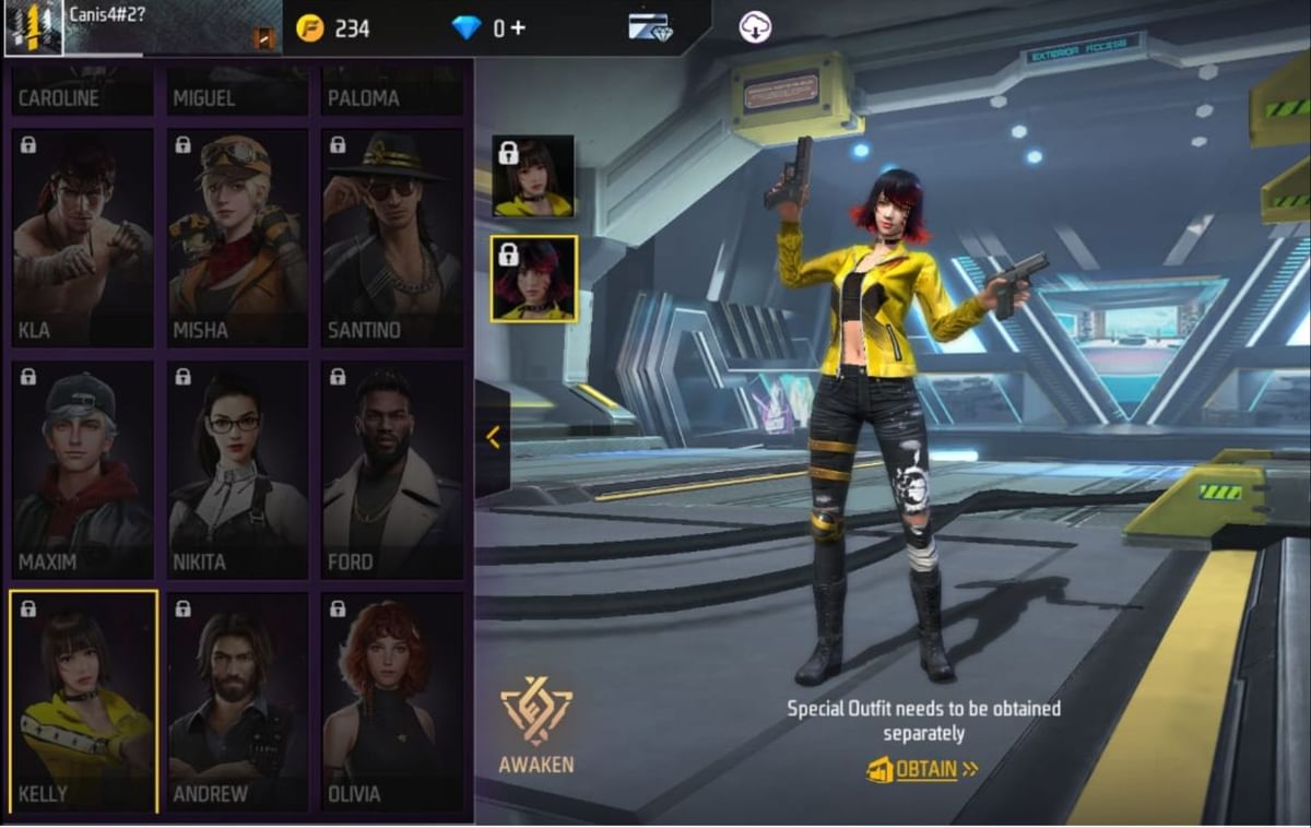 5 best female characters in Free Fire